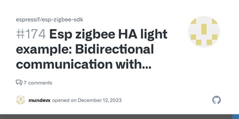 Esp Zigbee HA Light Example Bidirectional Communication With Esp H Router Example And Any