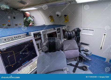 Locations Of Operators Of Radio Intelligence Of Boeing E 3a Sentry