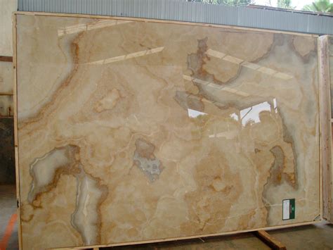 Marmer Honey Onyx ~ Marble Granite