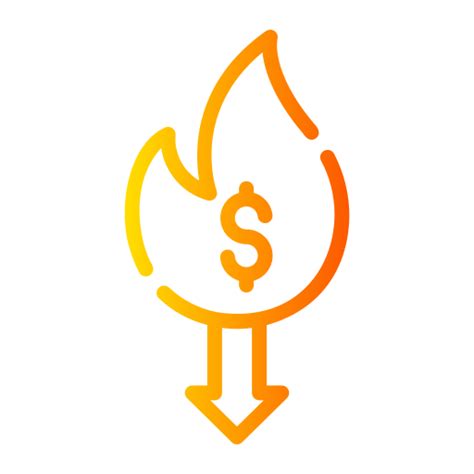 Deflation Generic Gradient Icon