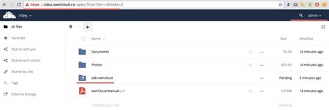 How To Add External Storage To OwnCloud 9