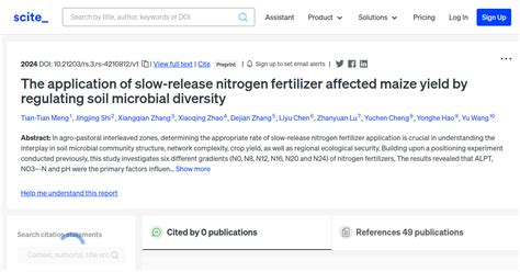 The application of slow-release nitrogen fertilizer affected maize yield by regulating soil ...
