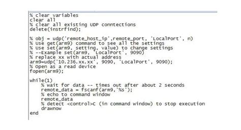 Connecting Fpgas To Matlab Via Udp Knitronics