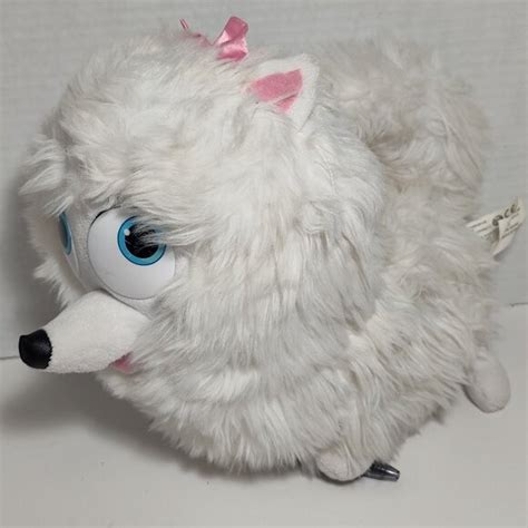 Toys The Secret Life Of Pets Gidget Plush Stuffed Animal White Dog
