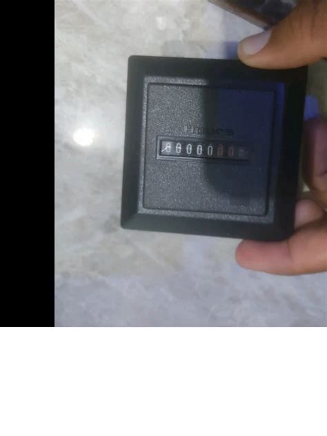 Analog Hour Meter For Industrial 220 At ₹ 280piece In Bengaluru Id 2855389452091