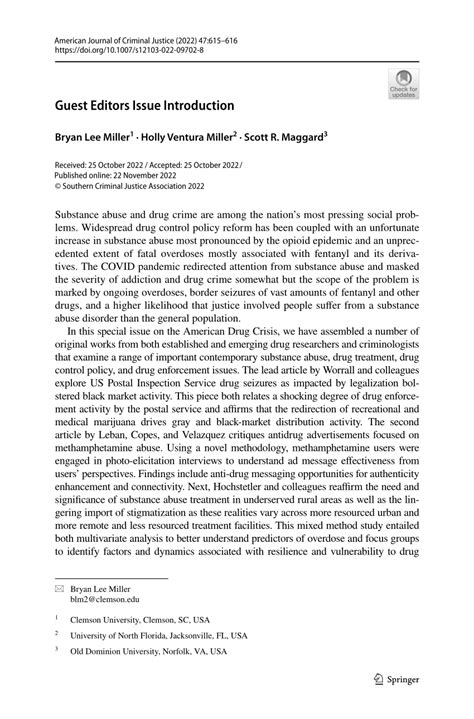 Pdf Guest Editors Issue Introduction