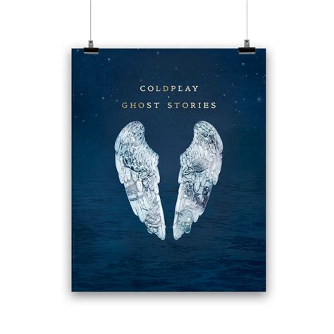 Ghost Stories Lithograph Coldplay Aus