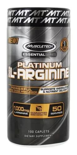 Arginina Muscletech Platinum L Arginine 100 Tabletas Envío Gratis