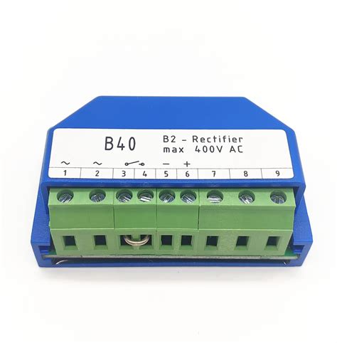 B40 B2 Rectifier 400vac Motor Brake Rectifier Brake Power Supply Module