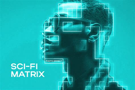 Sci Fi Matrix Photo Effect