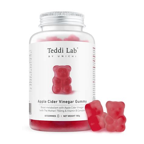 Teddy Lab Gummy Apple Cider Vinegar Mr Vitamins