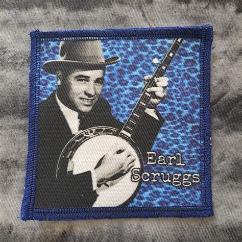 Earl Scruggs Patch Bluegrass Etsy