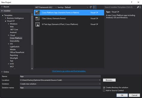 Xamarin Forms Visual Studio Xamarin Can T Create New Cross Platform Project Since
