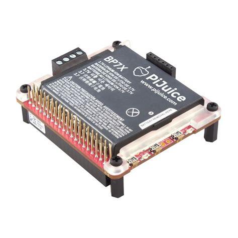 pijuice hat portable power platform for raspberry pi 616909467655