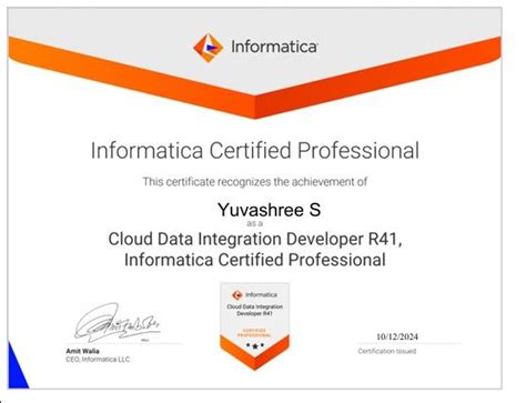 Yuvashree S On Linkedin Informatica Snowflake Dataengineering Certification Newskills