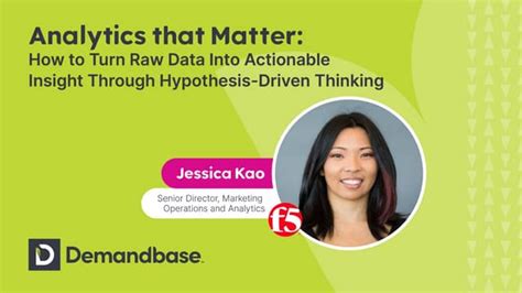 Analytics That Matter How To Turn Raw Data Into Actionable Insight