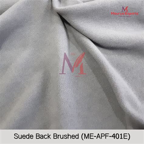 Polyester Suede Back Side Brushed Fabric Application Apparel At Best
