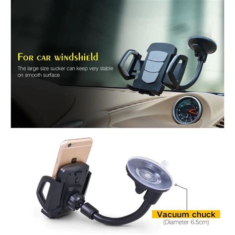 Phone Holder Bendy Arm For Car Mobile Phones And Gadgets Mobile