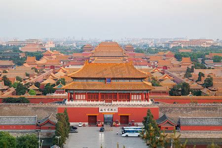 故宫俯瞰摄影图片 故宫俯瞰摄影作品 千库网