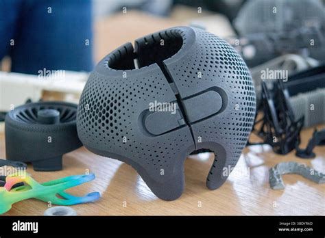 Helmet For The Treatment Of Head Shape Deformation Printed On A 3d