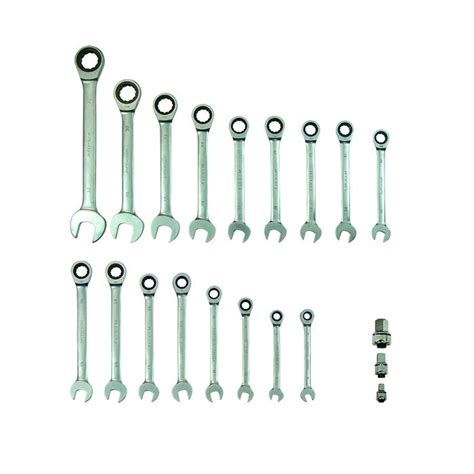 Jefferson 20 Piece Combination Ratchet Spanner Set Welding And Safety
