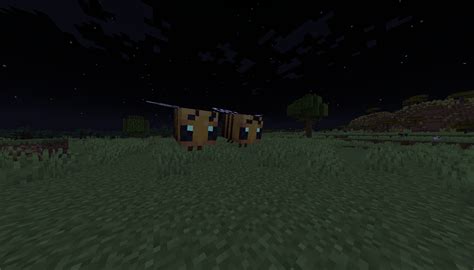 Emissive Bee Minecraft Texture Pack