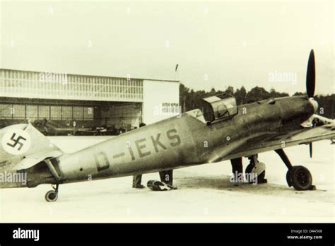 Messerschmitt, BF 109V Stock Photo - Alamy
