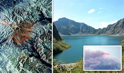 Mount Pinatubo Before And After Eruption