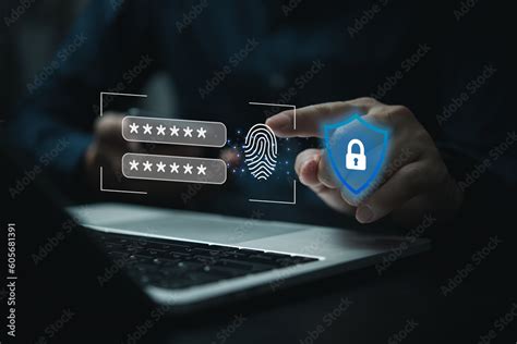 Cyber Security Technology On Website For Data Protection Username And