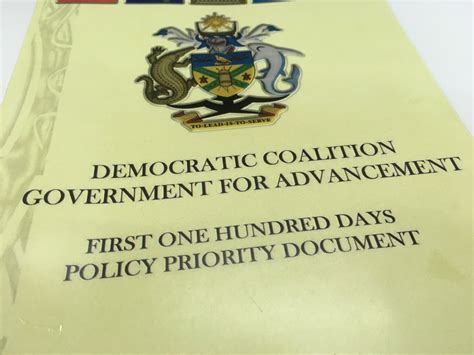 Dcga Launches 100 Days Policy Sogavare Promises Solomon Islands
