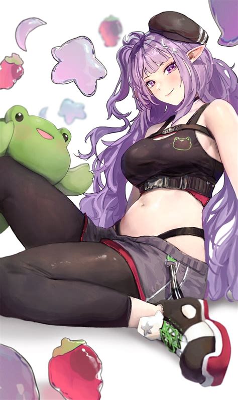 Mn374390 Eepy Sleepy Phase Connect Highres 1girl Bare Shoulders