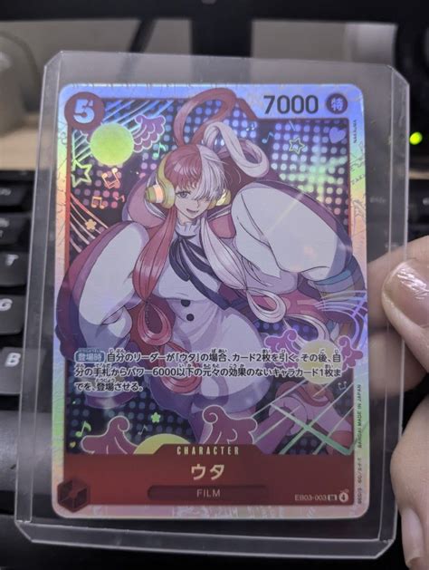 One Piece Card Game Uta Character Card Hobbies And Toys Toys And Games