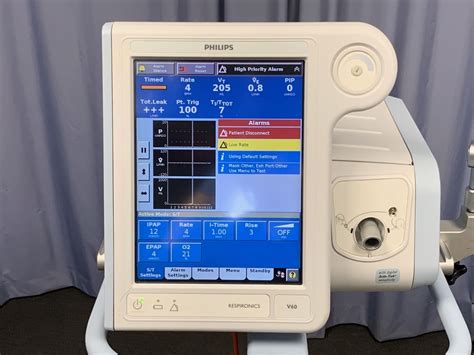 Philips Respironics V60 Ventilator W Avaps C Flex Ramp Humidifier Auschoice