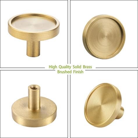 9018 Matte Brass Cabinet Knobs