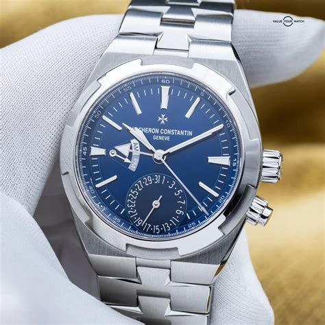 Vacheron Constantin Overseas Dual Time 7900v 41mm Blue Dial Full Set