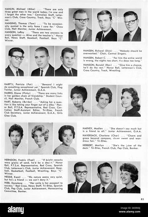 The 1961 Centralian Yearbook Documents The Students Teachers Clubs