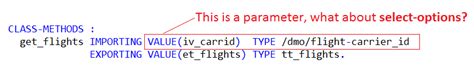 Exploring ABAP On HANA Handle SELECT OPTIONS In AMDP Discovering ABAP