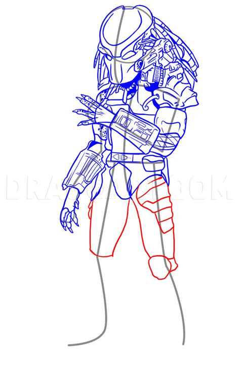 How To Draw Predators Drawing Step By Step By Dawn Dragoart