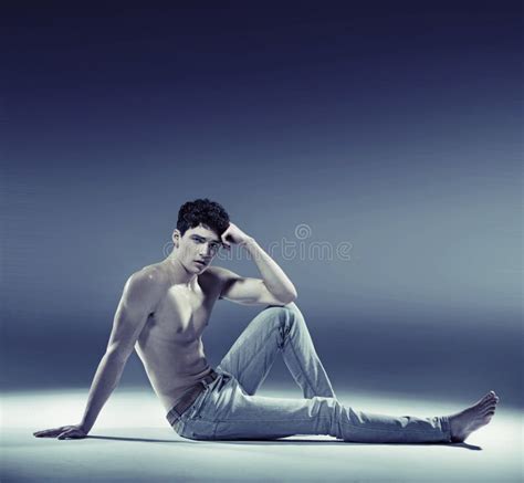 Muscular Young Guy In Pose Stock Image Image Of Businessman 30920859