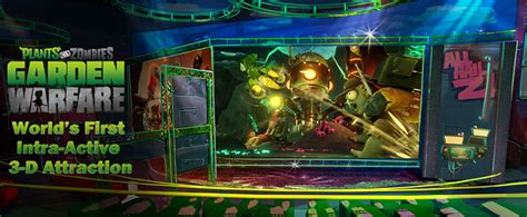 Carowinds Takes Aim With Unreal Engine 4 Plants Vs Zombies Attraction