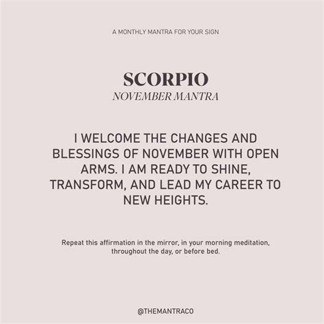 Scorpio Zodiac Sign Traits Symbol Dates Facts And Mantras The