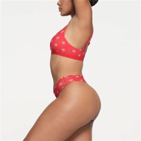Fits Everybody Olympic Dipped Front Thong Skims For Team Usa For Red