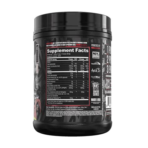 Pump Daddy Non Stim Pre Workout Muscle Factory Llc