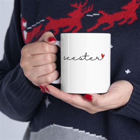 Seester Mug Best Sister T Cool Sister Present T For Little