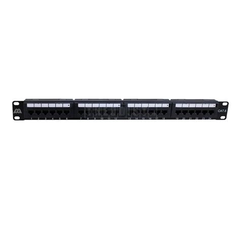 Mss Msspp246u Copper 24 Port Loaded Cat6 Unshielded Pcb Patch Panel