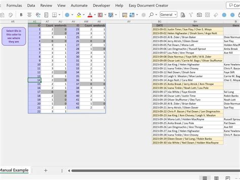 On Calls Shifts Planner Scheduler Excel Template Upwork