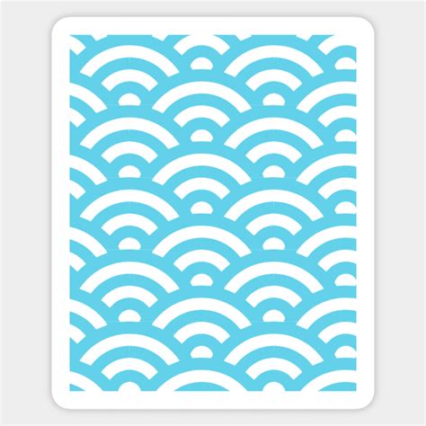 Wave Pattern Wave Sticker Teepublic