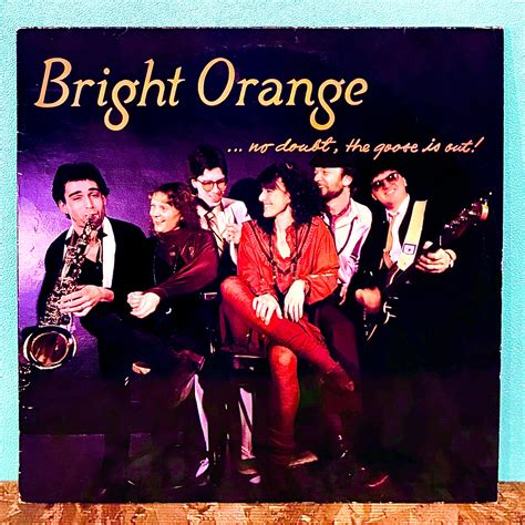 Bright Orange No Doubt The Goose Is Out 汎芽舎
