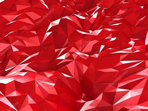 Geometric Pattern With Red Triangles Stock Photo VERSUSstudio