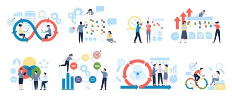 Premium Vector Agile Strategy Quality And Development Effective